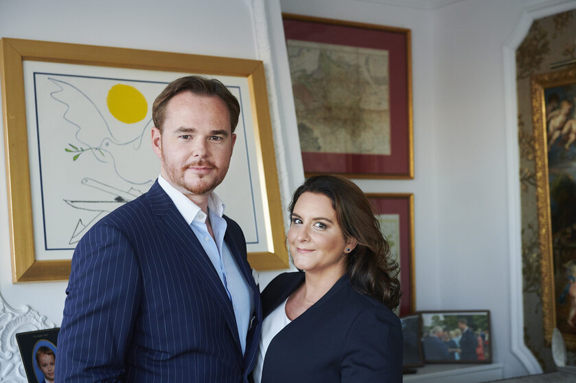 Książę Jan Lubomirski żeni się z hrabianką Heleną Mańkowską